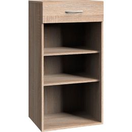 wimex Standregal &raquo;Multiraumkonzept&laquo; planbar und erweiterbar braun Holzwerkstoff B/H/T: 80cm x 98cm x 40cm