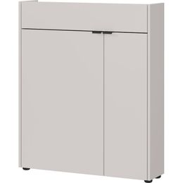 Germania Schuhschrank &raquo;Ameca&laquo; 1 Stk. tlg. Holzwerkstoff Kachmir/Navarra-Eiche-Nb., B/H/T: 83cm x 99cm x 22cm, Schubladen: 1 Stk. T&uuml;ren: 2 Stk.
