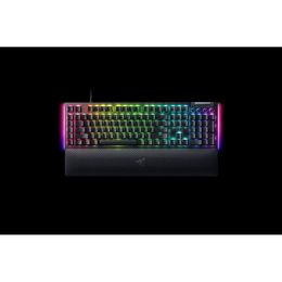 Razer Tastatur &raquo;BlackWidow V4 DE&laquo; (Funktionstasten Handgelenkauflage Lautst&auml;rkeregler Makro-Tasten Multimedia-Tasten Profil-Speicher USB-Anschluss 