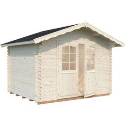 Palmako Gartenhaus &raquo;Vivian&laquo; 6,9 qm transparent Massivholz Fu&szlig;boden im Gartenhaus, ohne Dacheindeckung