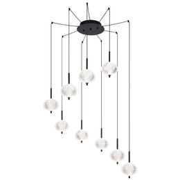 Globo LIGHTING LED Pendelleuchte &raquo;AIDA&laquo; LED-Modul 1 Stk. H&auml;ngelampe/H&auml;ngeleuchte/Wohnzimmer/Esstisch/elegant 1 Stk.