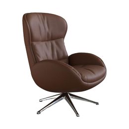 FLEXLUX Relaxsessel &raquo;Haze, hervorragender Komfort, Alu Fu&szlig;, organisches Design, ergonomisch&laquo; Fernsehsessel, R&uuml;ckenteilverstellung, drehbar, Fu&szlig; Alu 