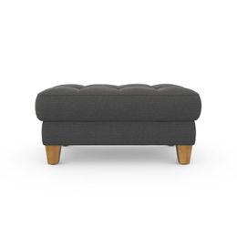 Sit & More sit&more Stauraumhocker &raquo;Westham&laquo; wahlewise mit/ohne Federkern grau 90% Polyester 10%Polyamid B/H/T: 101cm x 47cm x 66cm, Struktur weich, ohne 