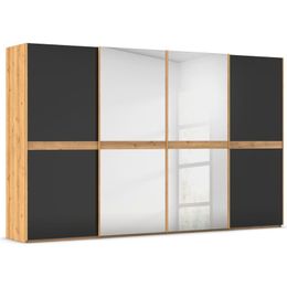 Rauch Schwebet&uuml;renschrank &raquo;Kleiderschrank Schrank Garderobe Schlafzimmerschrank SCALE-LINE&laquo; edle Optik mit Bauchbinde mit Glas/Spiegel-Front MADE IN 