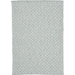 CarpetFine Teppich &raquo;Frida 202&laquo; rechteckig 7 mm H&ouml;he Wendeteppich, 100% recyceltem Material (PET), Flachgewebe, Sisal Optik gr&uuml;n Polyester B : 80cm 1 