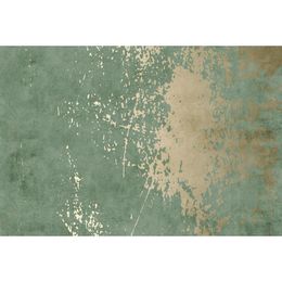 Livingwalls living walls Fototapete &raquo;Walls by Patel Vintage Wall&laquo; glatt Vlies, Wand gr&uuml;n Vlies B/L: 4m x 2,7m