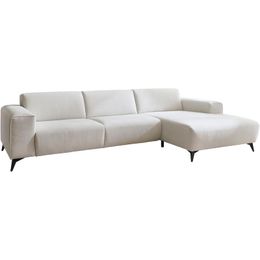 Die PlanBar Ecksofa &raquo;MP-IN24031&laquo; SoftSitz-Kaltschaumpolsterung, wahlweise mit motorischer Vorziehbank beige 100% Polyester B/H/T: 298cm x 75cm x 174cm