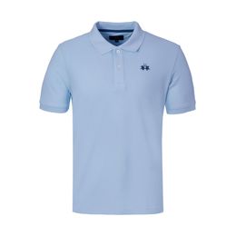 La Martina Poloshirt 'BPMP11' Herren Gr&ouml;&szlig;e XL hellblau