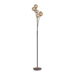 Paul Neuhaus Stehlampe &raquo;GRETA&laquo; G9 1 Stk. ExklusiveG9, Schalter, Kippschalter braun 6, H: 181,2cm, 1 Stk.