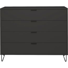 M&auml;usbacher Kommode &raquo;Bonnie&laquo; Kommode mit Drahtgestell grau Holzwerkstoff B/H/T: 119cm x 100cm x 45cm, 4 Stk.