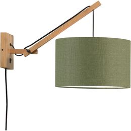 GOOD&MOJO Wandleuchte &raquo;Andes&laquo; E27 gr&uuml;n &Oslash; 32cm H: 43cm