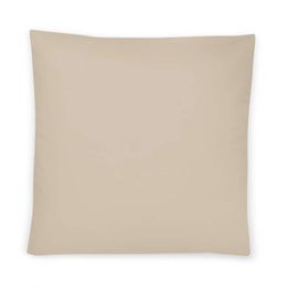 Irisette Kissenbezug &raquo;Paris 8000&laquo; Hochwertiger Premium Kissenbezug beige Mako-Satin, Obermaterial: 100% Baumwolle B/L: 40cm x 40cm, 1 Stk., Mako-Satin