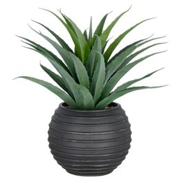 Creativ green Kunstpflanze &raquo;Agave&laquo; in UV-best&auml;ndiger Ausf&uuml;hrung gr&uuml;n Kunststoff B/H/L: 75cm, 1 Stk.