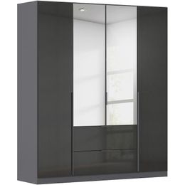OTTO home Dreht&uuml;renschrank &raquo;Kleiderschrank Schrank Garderobe AGORDO mit Dekor- oder Hochglanzfront&laquo; in zwei Griff-Farben, Breiten 91-360 cm, mit 