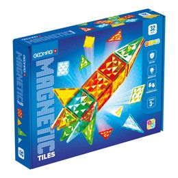 4105 Geomag Magnetic Tiles Gems Rocket 32