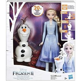Hasbro Disney Frozen Olaf und ELSA (nur englische Sprache)