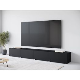 OTTO home Lowboard &raquo;Denver Erlebe die Weltmeisterschaft im XXL-Format&laquo; Elegantes TV-M&ouml;bel 300 cm, speziell f&uuml;r bis zu 98-Zoll Fernseher B/H/T: 300cm x