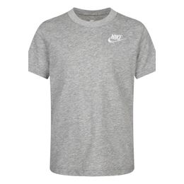 Nike Sportswear Shirt 'Futura' boy size 110 mottled grey / White
