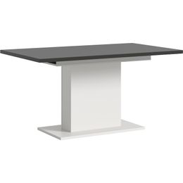 Home Affaire Esstisch &raquo;Motus, ausziehbar 150 -190 cm, inklusive 40 cm Einlegeplatte&laquo; Set, 1 Stk. tlg. S&auml;ulengestell mit Bodenplatte, Tisch, 