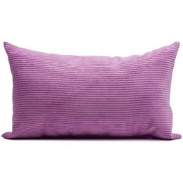G&ouml;zze Dekokissen &raquo;Capri Cord&laquo; lila Polyester B/L: 30cm x 50cm, 1 Stk.