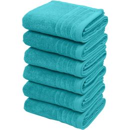 OTTO home Handt&uuml;cher &raquo;Sanremo Premium, Premium Handt&uuml;cher, 600 gr/m&sup2;, 40x70cm&laquo; mit Bord&uuml;re, flauschig und weich, H&auml;ndehandt&uuml;cher, 5 Jahre Garantie 