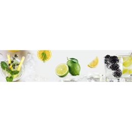 Express K&uuml;chen K&uuml;chenr&uuml;ckwand &raquo;Cocktail&laquo; bunt B/H: 240cm x 55,9cm K&uuml;chenr&uuml;ckwand