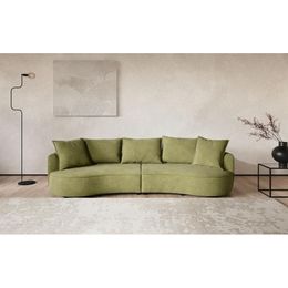 OTTO home Loungesofa &raquo;Sana, Bigsofa, Megasofa, organische Form, Breite 296 cm&laquo; Loungesofa mit Wellenunterfederung 94% POLYESTER (PES) 6% POLYAMID(PA) 