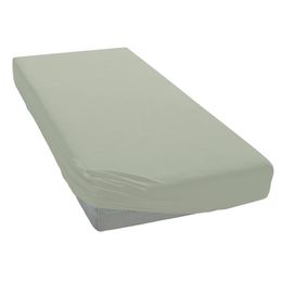 OTTO home Spannbettlaken &raquo;BIG STRIPE Jersey 160 g/m&sup2;, 97% Bio-Baumwolle 3% Elasthan, Bettlaken&laquo; Bettlaken Bio-Baumwolle, f&uuml;r Matratzen bis 30cm H&ouml;he, 