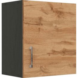 KOCHSTATION H&auml;ngeschrank &raquo;KS-Mali&laquo; grau B/H/T: 50cm x 57cm x 34cm