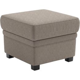 Sit & More sit&more Polsterhocker &raquo;Savona, B: 58 cm&laquo; individuell zu kombinieren 100% Polyester B/H/T: 58cm x 45cm x 58cm, Chenille, ohne Stauraum