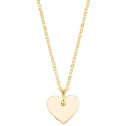 Amor Damen Kette mit Anh&auml;nger &raquo;Herz&laquo; gold Gelbgold 375, L: 45