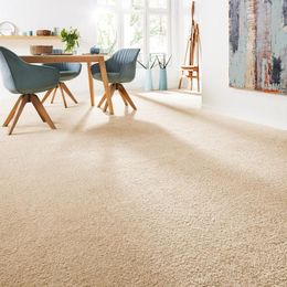 ANDIAMO Teppichboden &raquo;Softness, Velours, Gesamth&ouml;he 17 mm, Luxusklasse LC5&laquo; rechteckig Uni Farben, Breite 400 cm, besonders weich, Wohnzimmer, Schlafzimmer 