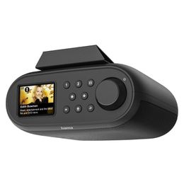 Hama Digitalradio (DAB+) &raquo;DAB-Radio (mit Bluetooth, Digitalradio, FM/DAB plus, Radiowecker)&laquo; ( 5 W) Unterbauradio mit Montagematerial schwarz Radiowecker 
