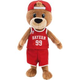 Nici Kuscheltier &raquo;FC BAYERN M&Uuml;NCHEN, B&auml;r Ben, 35cm schlenkernd&laquo; mit Trikot rot Einheitsgr&ouml;&szlig;e Kuscheltier