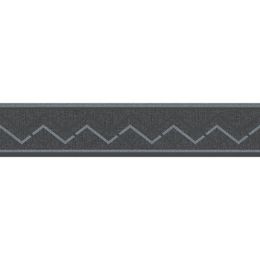 A.S. Cr&eacute;ation Bord&uuml;re &raquo;Only Borders 11&laquo; Motiv geometrisch grafisch leicht strukturiert Tapete Bord&uuml;re Geometrisch Metallic Borte Wohnzimmer Schlafzimmer B&uuml;ro grau 