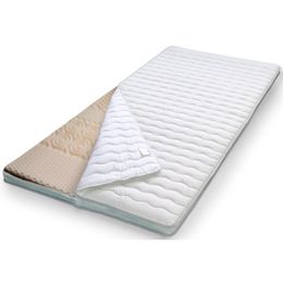 Stendebach Topper &raquo;Softtop Silver+ Kaltschaum&laquo; wei&szlig; Kaltschaum flexibel, B/L: 100cm x 200cm (1 Stk.)