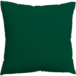 Schlafgut Kissenbezug &raquo;Premium Kissenbezug Knitted Jersey (1 St)&laquo; Ton-in-Ton Rei&szlig;verschluss, Bio-Baumwolle mit Elasthan, Uni, OEKO Tex gr&uuml;n Jersey, Obermaterial