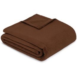 Ibena Wohndecke &raquo;Wohndecke Cordoba&laquo; Mit trendiger Cord-Struktur, made in Germany Baumwolle, Polyacryl, Polyester B/L: 150cm x 200cm