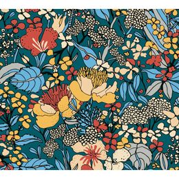 ARCHITECTS PAPER Vliestapete &raquo;Floral Impression&laquo; Wald botanisch floral glatt Blumentapete Tapete Dschungel Tapeten Wohnzimmer Schlafzimmer K&uuml;che bunt Vlies B/L: 0,53m 
