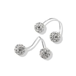 Firetti Damen Paar Ohrstecker &raquo;Schmuck Geschenk Silber 925 Ohrschmuck Ohrringe&laquo; Made in Germany - mit Zirkonia (synth.) 6mm, Silber 925 (