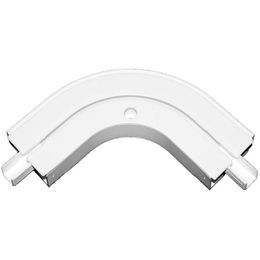 SN DECO GROUP Gardinenschiene &raquo;Aussenbogen f&uuml;r Vorhangschiene SH&laquo; 1 l&auml;ufig-l&auml;ufig wei&szlig; Kunststoff B/L: 13cm, 1 Stk., 1 l&auml;ufig
