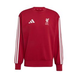 adidas Performance Sportsweatshirt 'LFC DNA' Herren Gr&ouml;&szlig;e XXL rot / wei&szlig;