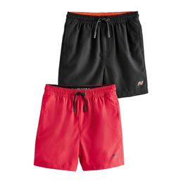 next Badeshorts Jungen Gr&ouml;&szlig;e 92 rot / schwarz