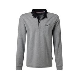Pierre Cardin Poloshirt Herren Gr&ouml;&szlig;e S grau / schwarz
