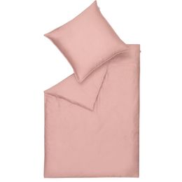 Sch&ouml;ner Wohnen Kollektion SCH&Ouml;NER WOHNEN-Kollektion Bettw&auml;sche &raquo;Pure&laquo; 2 Stk. Satinbettw&auml;sche aus 100% reiner Baumwolle rosa Satin, Obermaterial: 100% Baumwolle B/L: 135cm x 