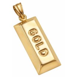 Firetti Damen Kettenanh&auml;nger &raquo;Schmuck Geschenk Gold 333 Halsschmuck Anh&auml;nger Halskette Barren&laquo; gelb Gelbgold 333, 2,1 g