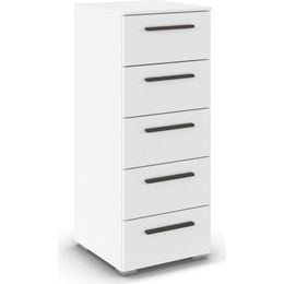 Rauch Schubkastenkommode &raquo;Highboard Sideboard Kommode MONTCLAR Frontauswahl Dekor/Hochglanz/Glas&laquo; in 2 Breiten: 40 oder 80 cm / H&ouml;he 100 cm, inkl. 