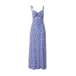 ABOUT YOU Kleid 'Fina' Damen Gr&ouml;&szlig;e 38 hellblau / wei&szlig; Sommerkleid