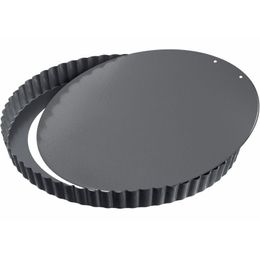 Kaiser Quicheform &raquo;La Forme Plus&laquo; Antihaftbeschichtet, backofenfest, Made in Germany schwarz Stahl &Oslash; 28cm
