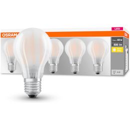 Osram LED-Leuchtmittel &raquo;LED-Lampe Classic&laquo; E27 5 Stk. Warmwei&szlig; transparent Einheitsgr&ouml;&szlig;e